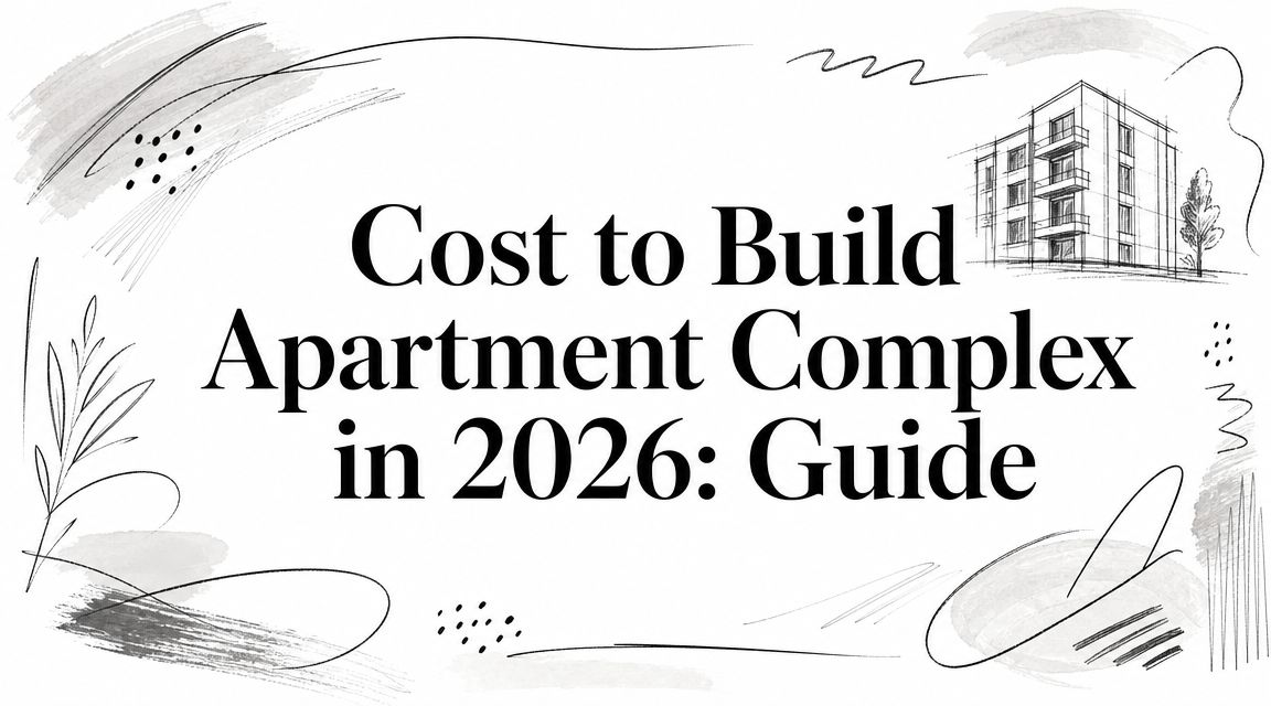 Cost to Build Apartment Complex in 2026: Guide | Blog | Exayard