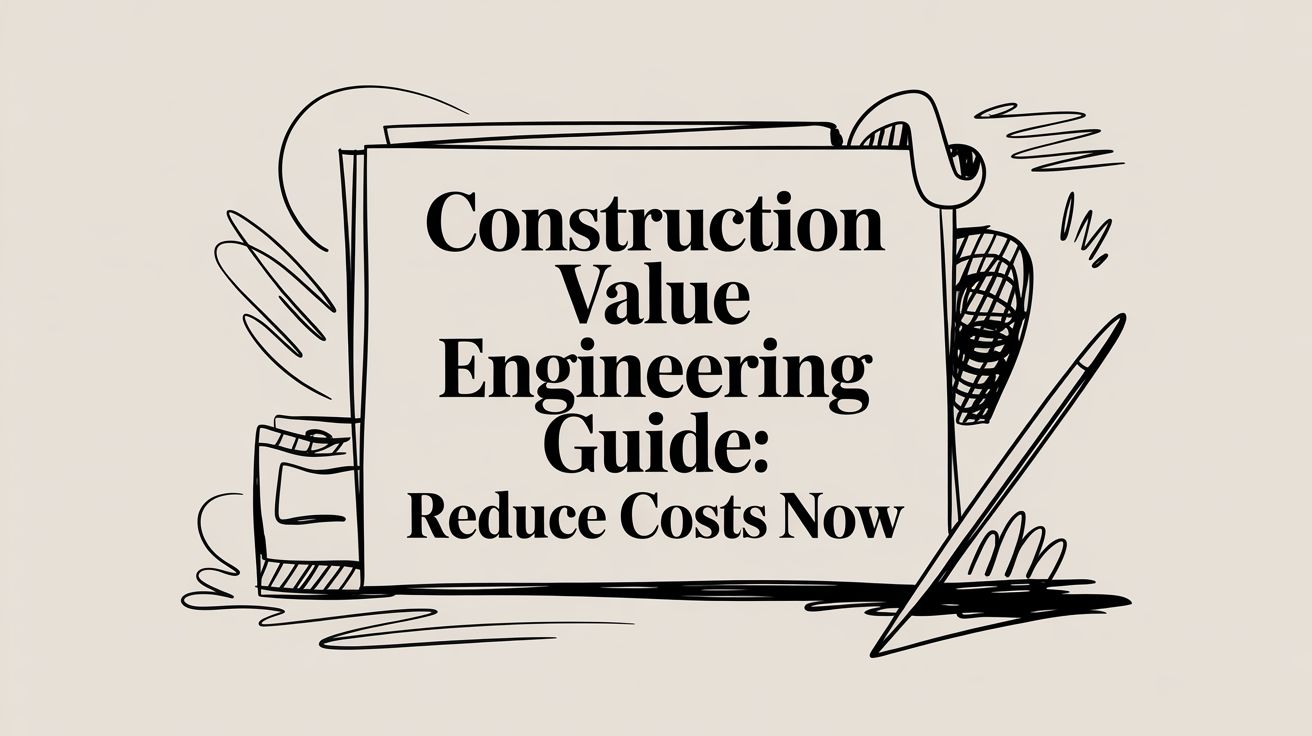 Construction Value Engineering Guide: Reduce Costs Now | Blog | Exayard