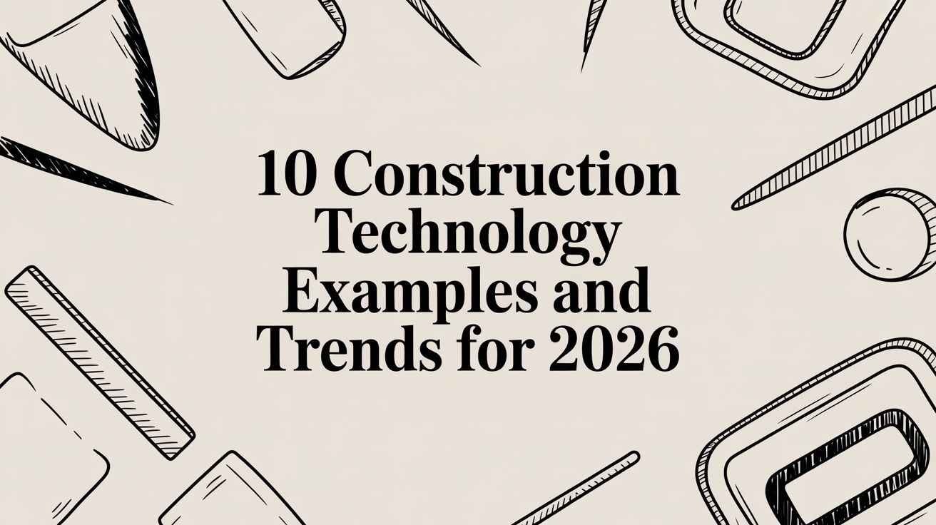 10 Construction Technology Examples and Trends for 2026 | Blog | Exayard